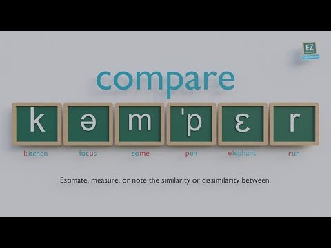 How to pronounce compare ?