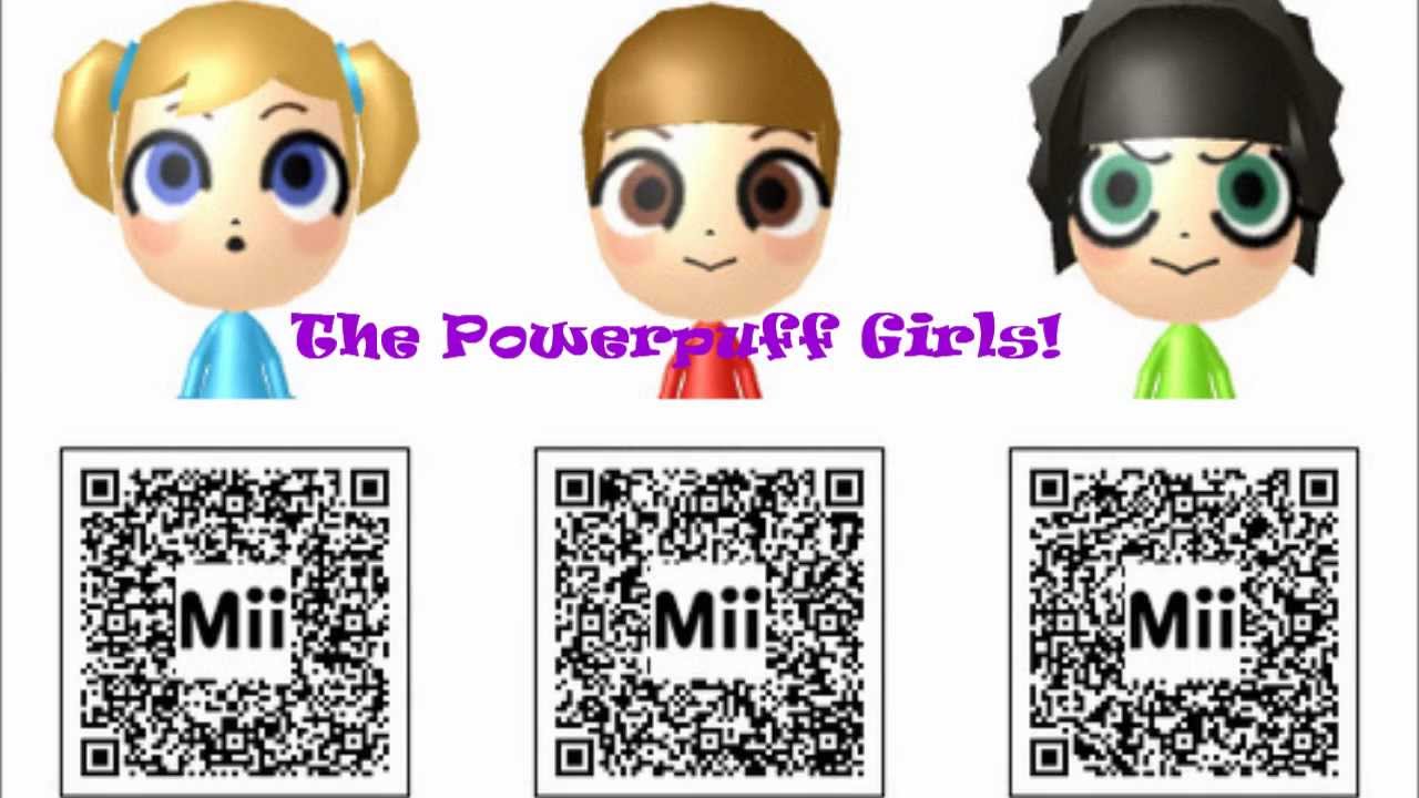 Mii qr codes pack 2.