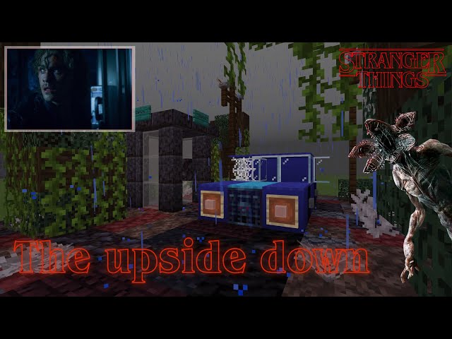 Stranger Things Upside down Billy scene! Minecraft Map
