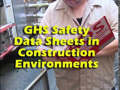 GHS Safety Data Sheets in Construction Environments