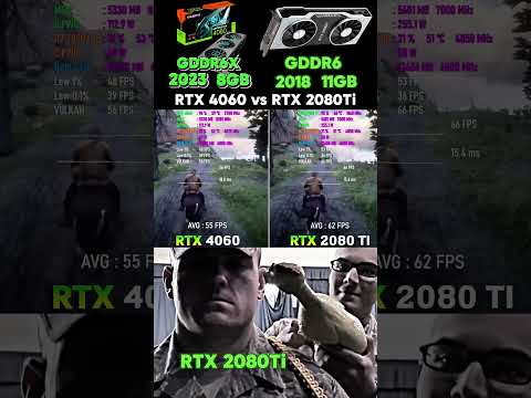 RTX 4060 or RTX 2080Ti #pc #pcgaming #gamingpc #gpu #graphicscard