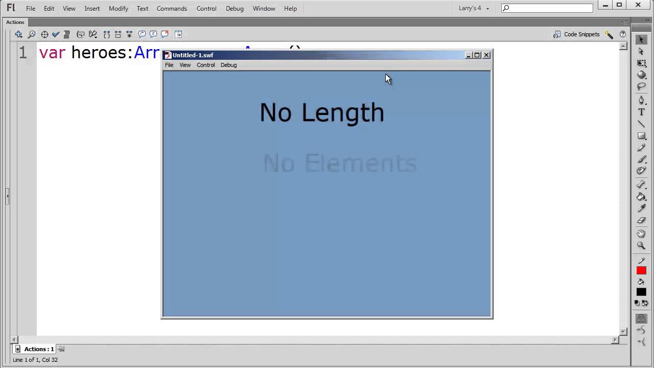 Constructor Method Arrays