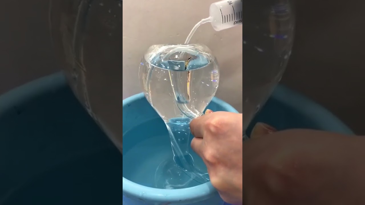 The fastest way to fill a Klein bottle, is this called air pressure or siphoning?