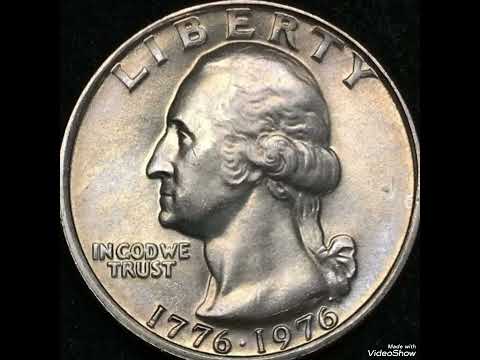 QUARTER DOLLAR 1776_1976. Doubled,coin value and price rare.