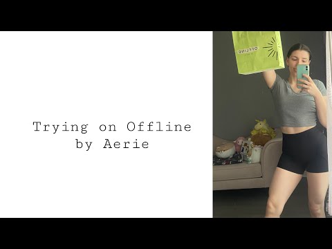 Trying on Offline by Aerie | Mini Haul, First Impressions