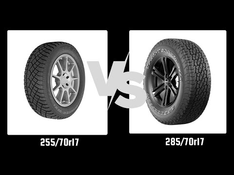 Tire Size 255/70r17 vs 285/70r17