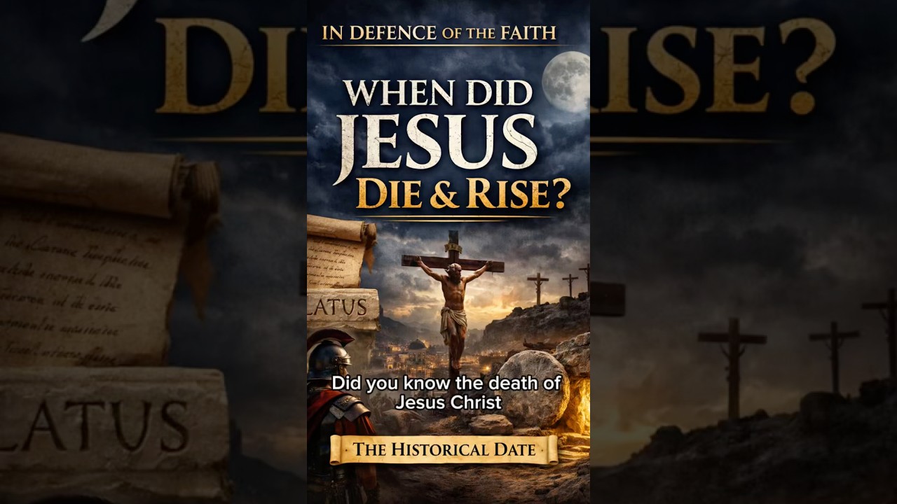 The Real Date of Jesus’ Crucifixion | History, Not Myth #jesus #christianshorts #history