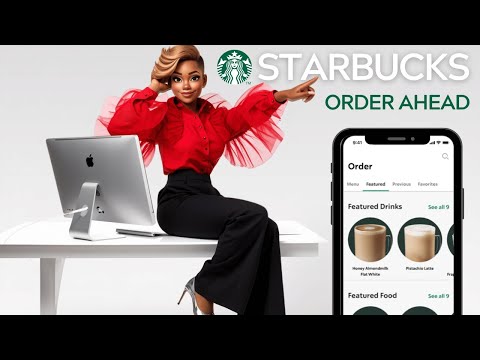 Starbucks Mobile App Tutorial - Customize your drink and order ahead