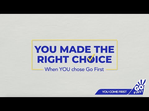 Thankyou for making Go First India's most reliable airline!