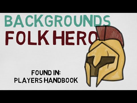 Background #21: Folk Hero (DnD 5E)