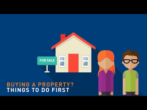 Buying a House: things to do first.