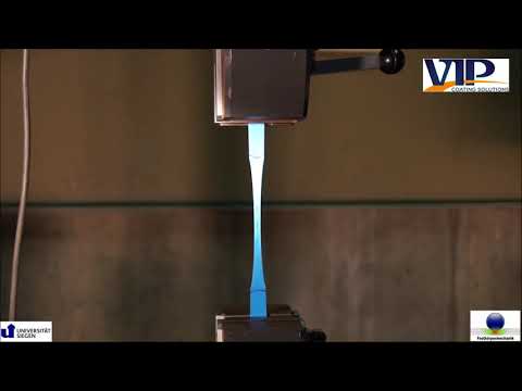 400% Elongation and 30 MPa tensile strength – an extremely strong but still flexible Coating