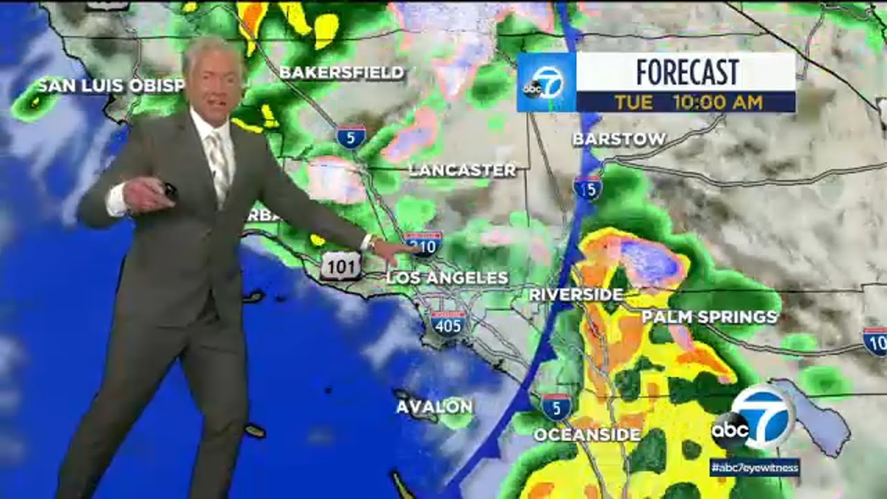 It's happening again: Another major storm system expected to hammer SoCal starting Tuesday