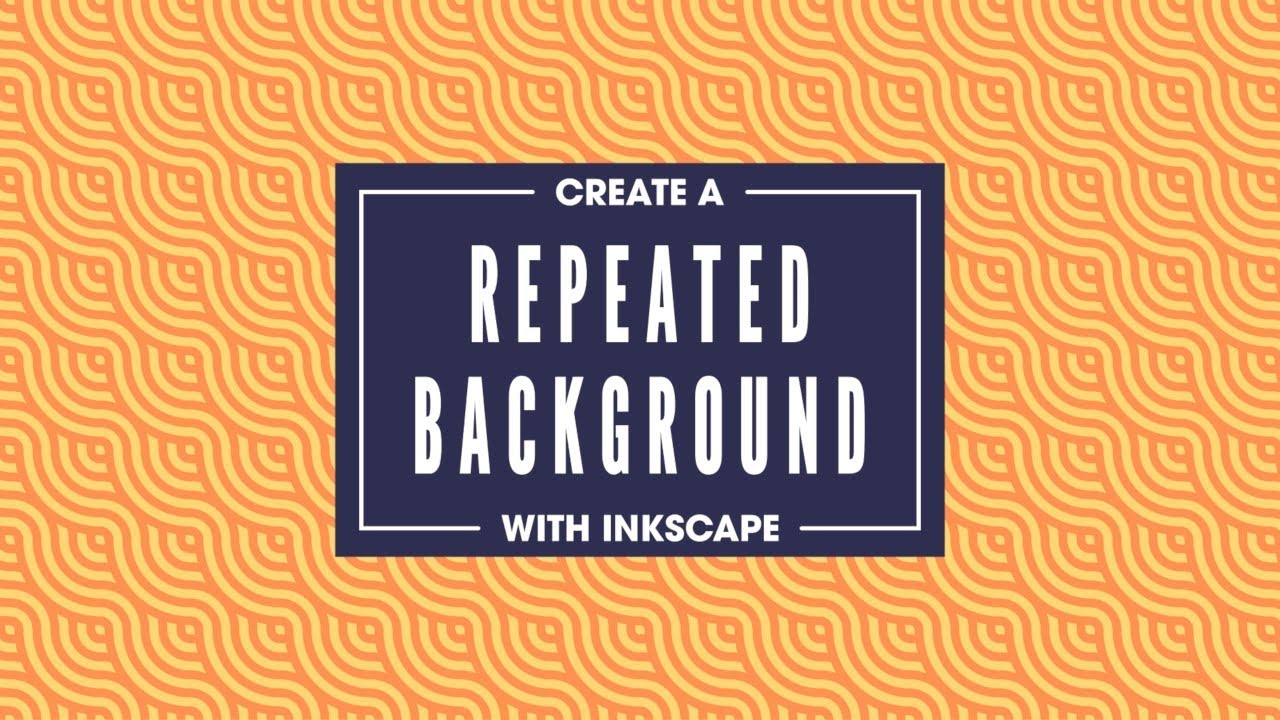 Inkscape Tutorial: Background Pattern Tiles