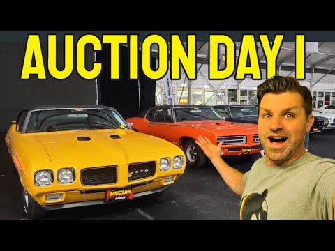 Great Deals or Huge Prices? Mecum Auto Auction Walk Around - Day 1