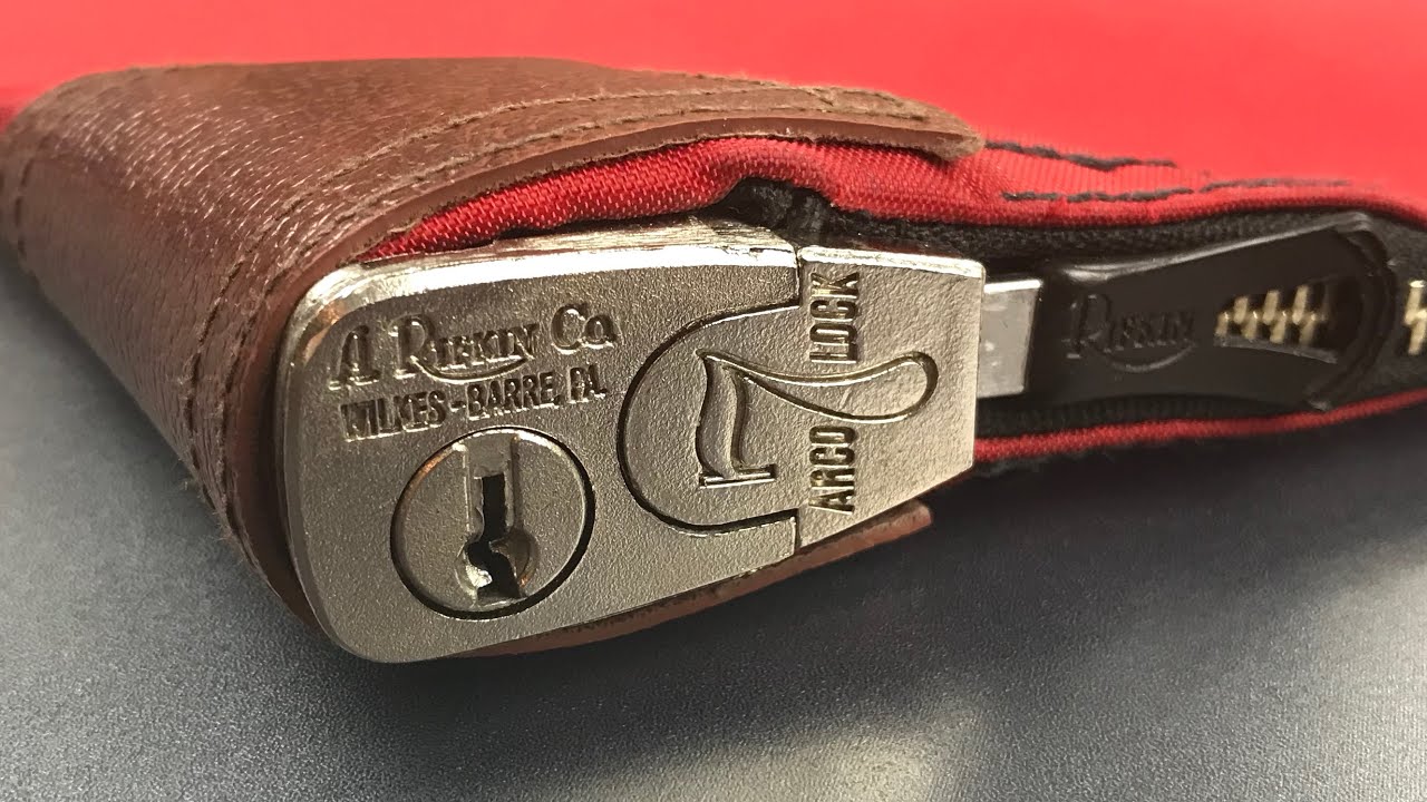 [691] Rifkin 7-Pin Locking Bank Deposit Bag Picked (ArcoLock 7 Mechanism)
