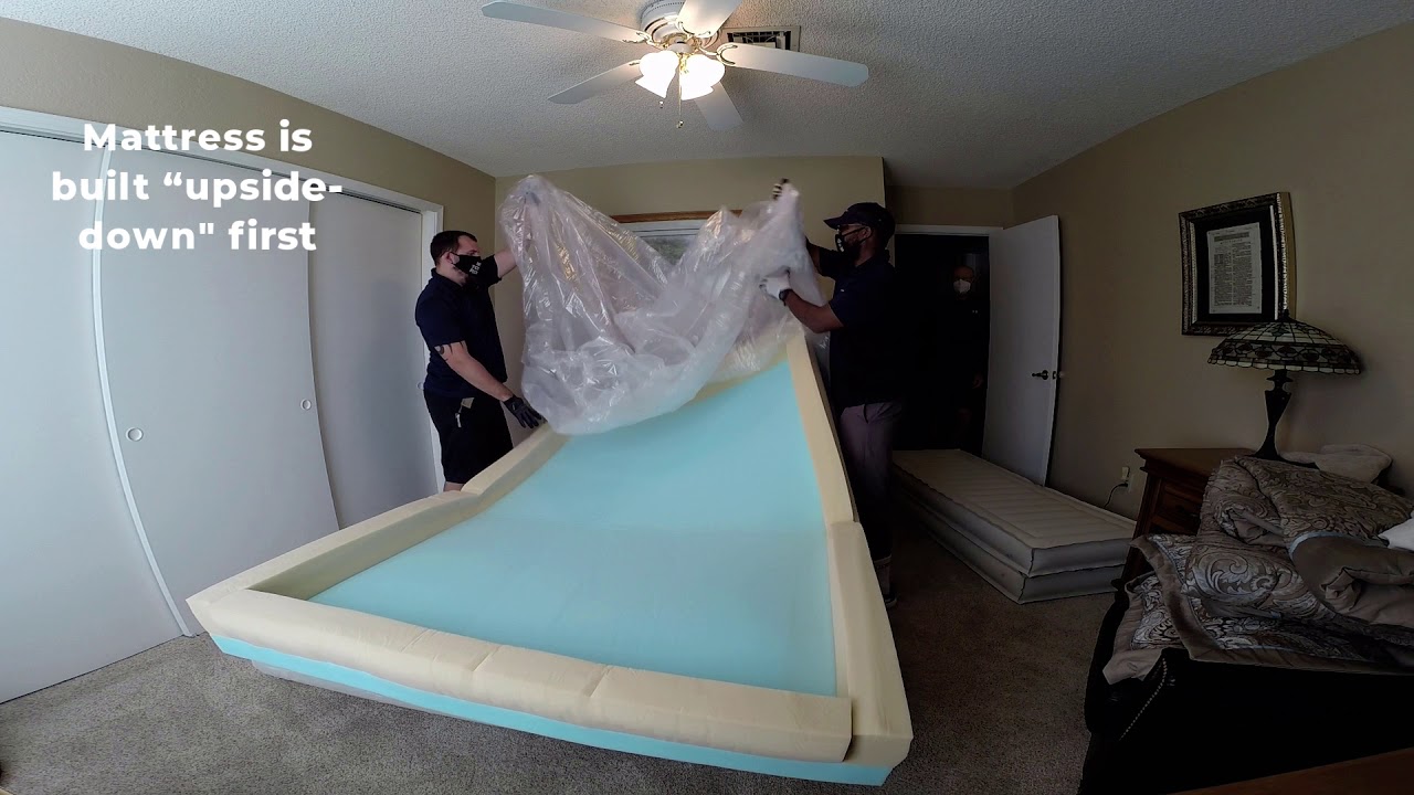 Assembly of Sleep Number 360 Queen Bed