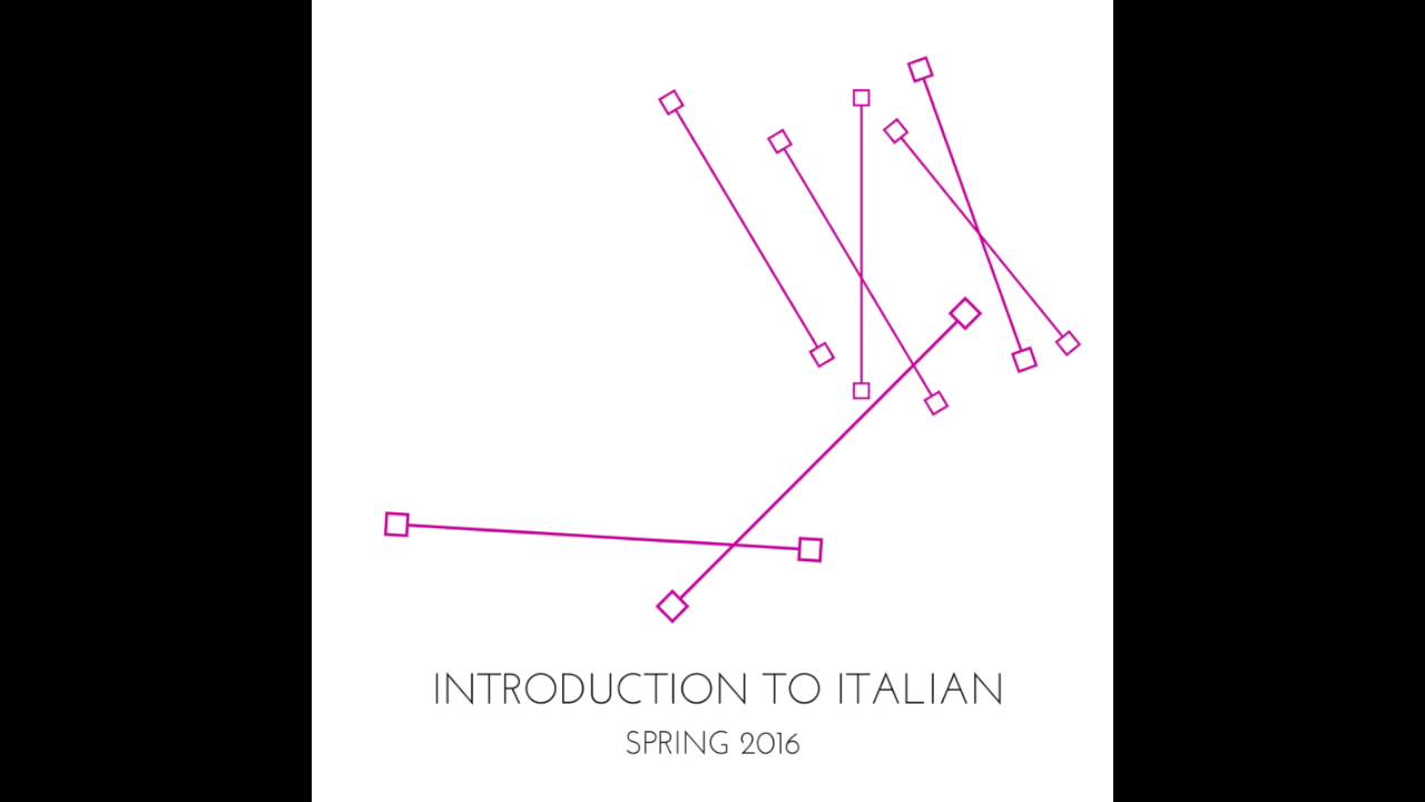 Introduction to Italian, Track 16 - Language Transfer, The Thinking Method