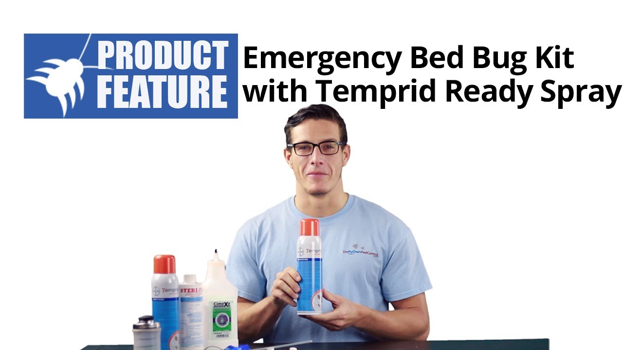 Emergency Bed Bug Kit with Temprid (Bayer) Ready Spray