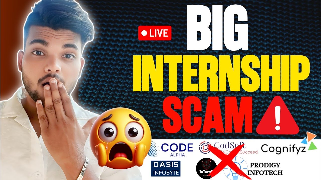 🔴 Big Internship Scam Exposed ! Fake Internship Certificate 2025 | LinkedIn Internship Fake or Real