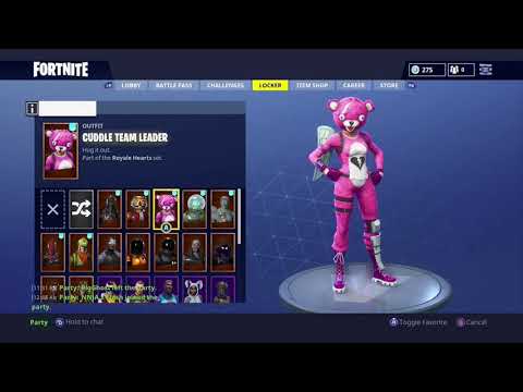 (Red Knight, Crackshot) Fortnite skins for sale check description