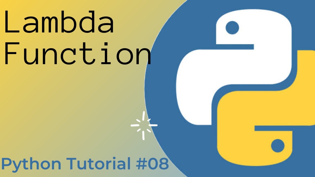 Lambda Function Python | Python # 8 | Beginner Guide