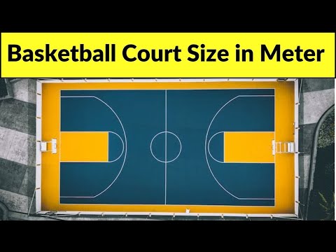 Basketball Court Measurements in meters | basketball court dimensions | basketball court size