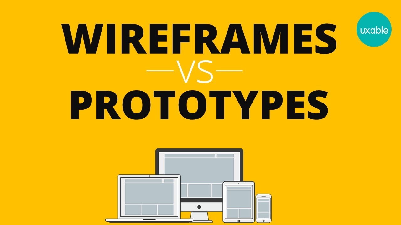 Wireframes vs Prototypes | Difference between Wireframe and Prototype