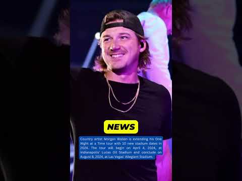 Morgan Wallen Announces 2024 Stadium Dates for 'One Night at a Time' Tour
