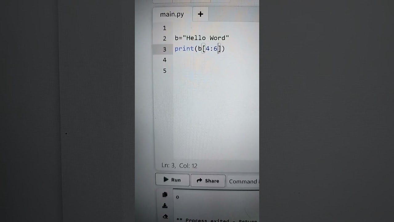 python- slicing strings #coder #coding #programming #python #developer