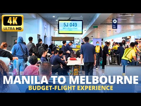 Manila to Melbourne Flight via Cebu Pacific (Check in, Lounge Access, Seats, Food)