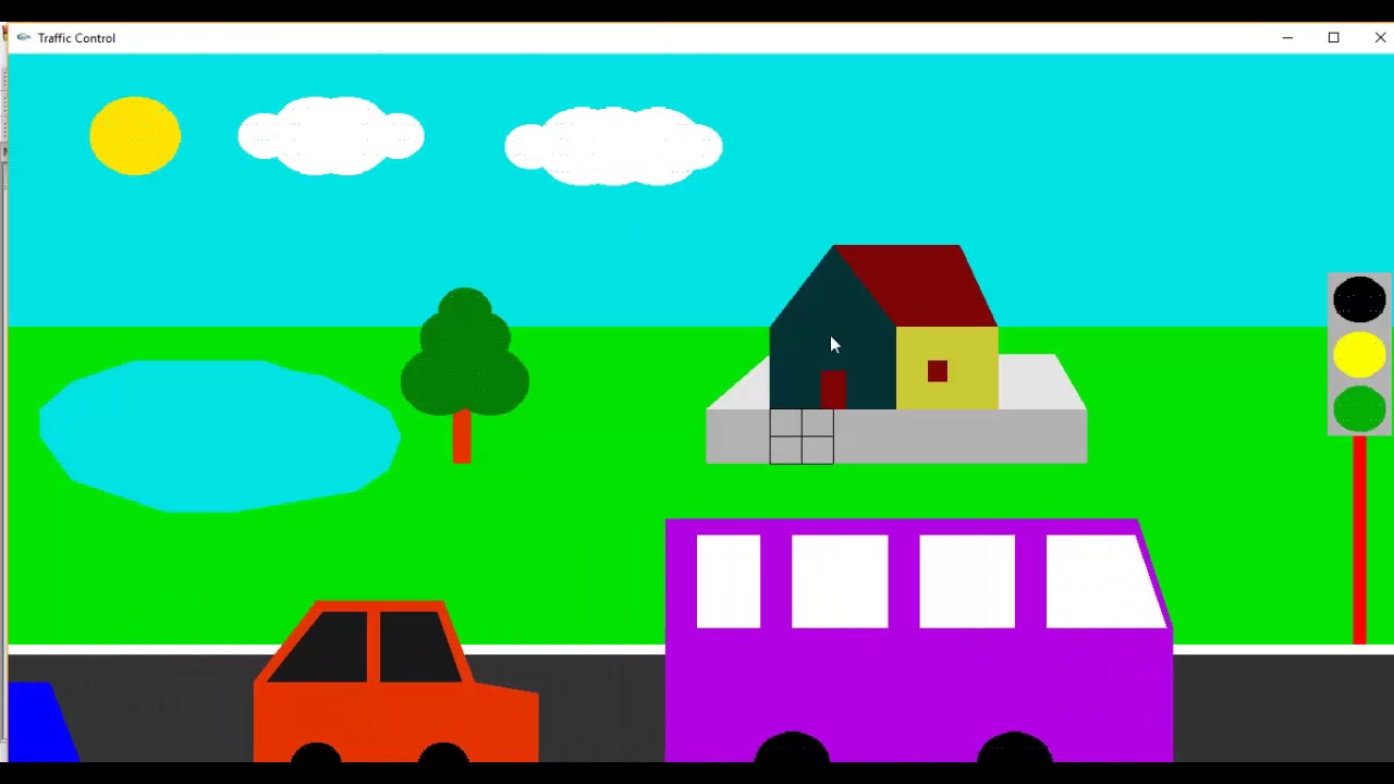 Open GL Car Project with Source Code