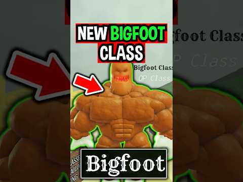 New SECRET BIGFOOT CLASS in Roblox Dead Rails Modded..