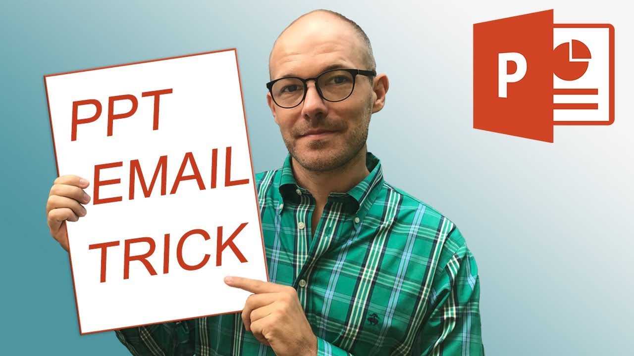 Email A PowerPoint Slide Outlook Trick (SINGLE slide Only)