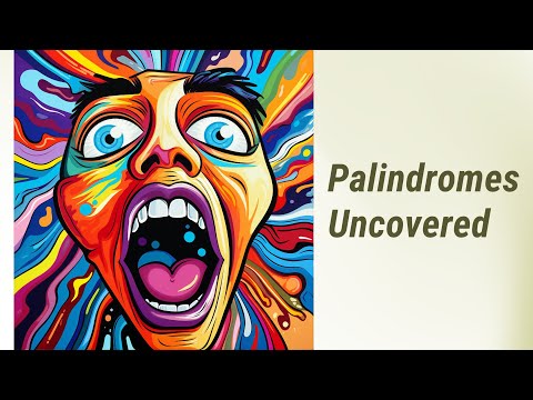 Flip and Laugh: Understanding Palindromes in English