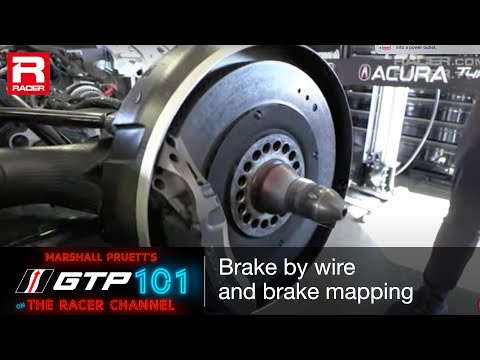 IMSA GTP 101: Brake By Wire and Brake Mapping