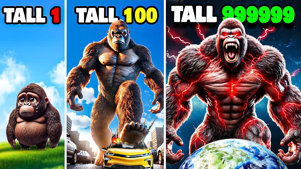 Upgrading KING KONG to the TALLEST EVER in GTA 5