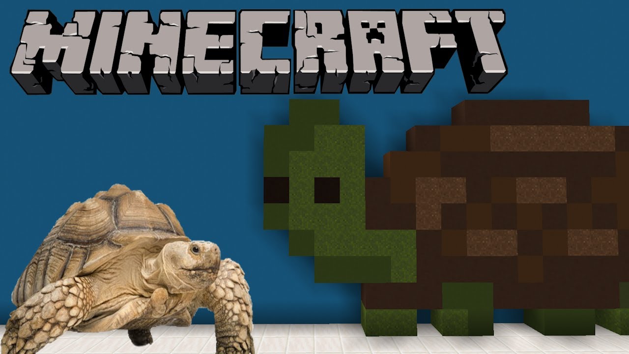 Minecraft Tortoise Pixel Art Tutorial