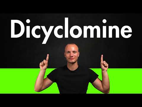 How to Pronounce Dicyclomine (Correctly)