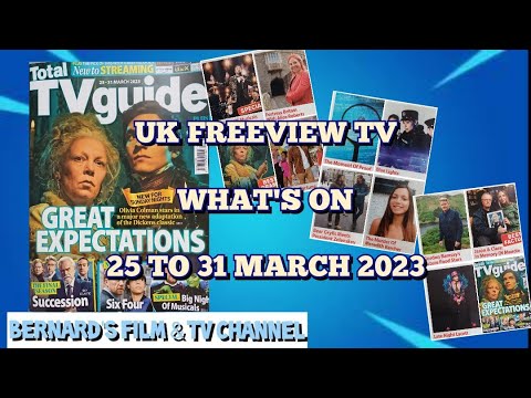 UK FREEVIEW TV SAT 25 TO FRI 31 MARCH 2023. WHAT'S ON. Music: Birthday By LiQWYD