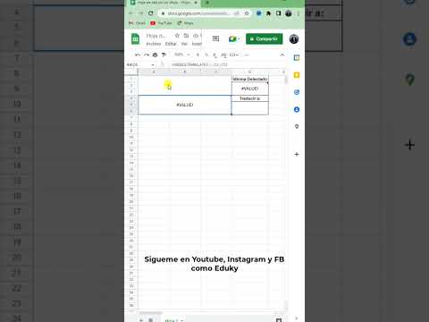 Crea tu propio traductor con las Google Sheets #googlesheets #traductor #traducción