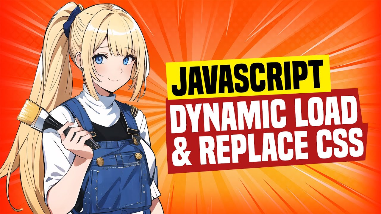 4 Ways To Dynamically Load & Change CSS In Javascript