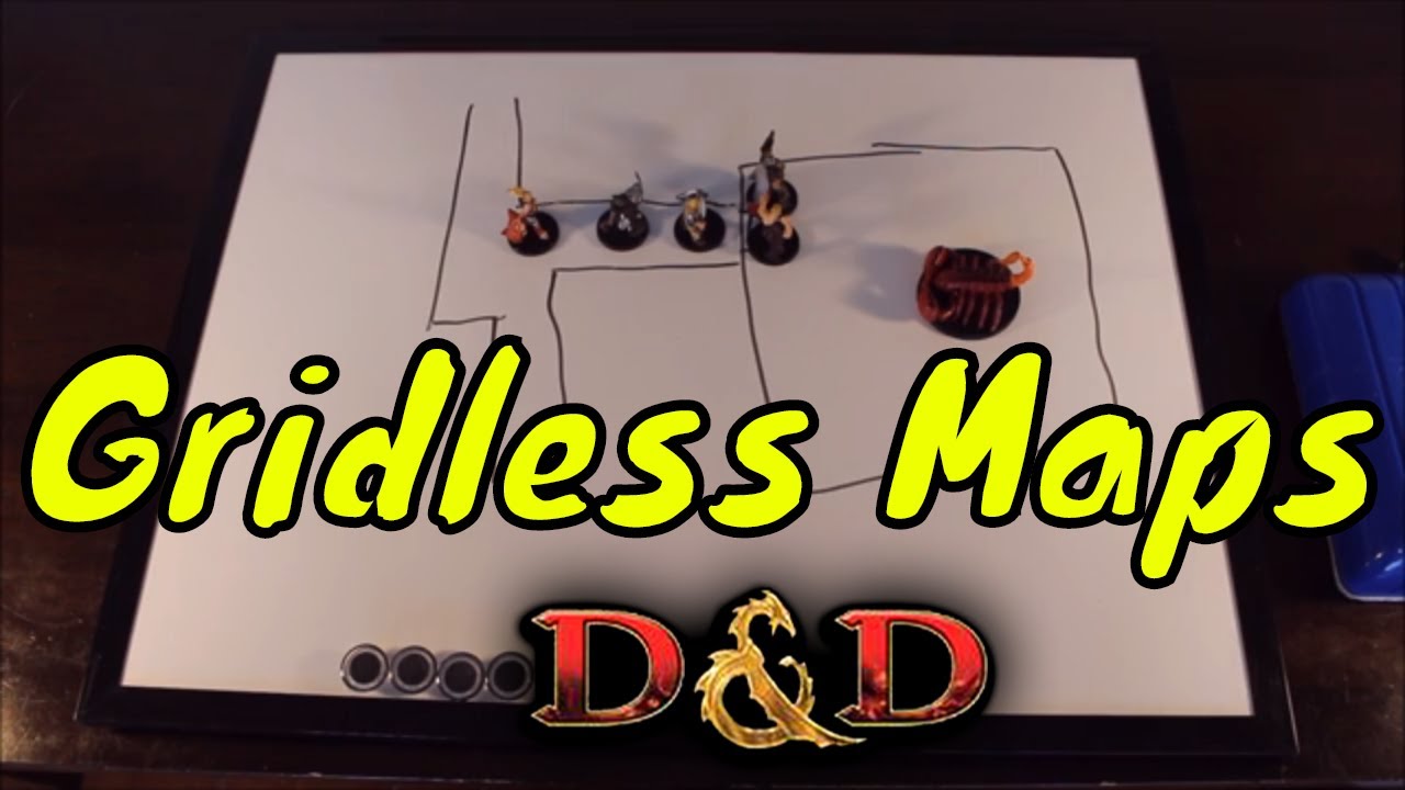 Gridless Maps (Dungeons & Dragons or Pathfinder)
