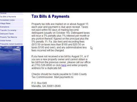 How to Pay Property Taxes Online