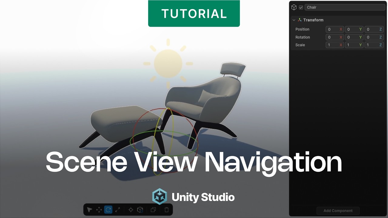Unity Studio – Scene View Navigation