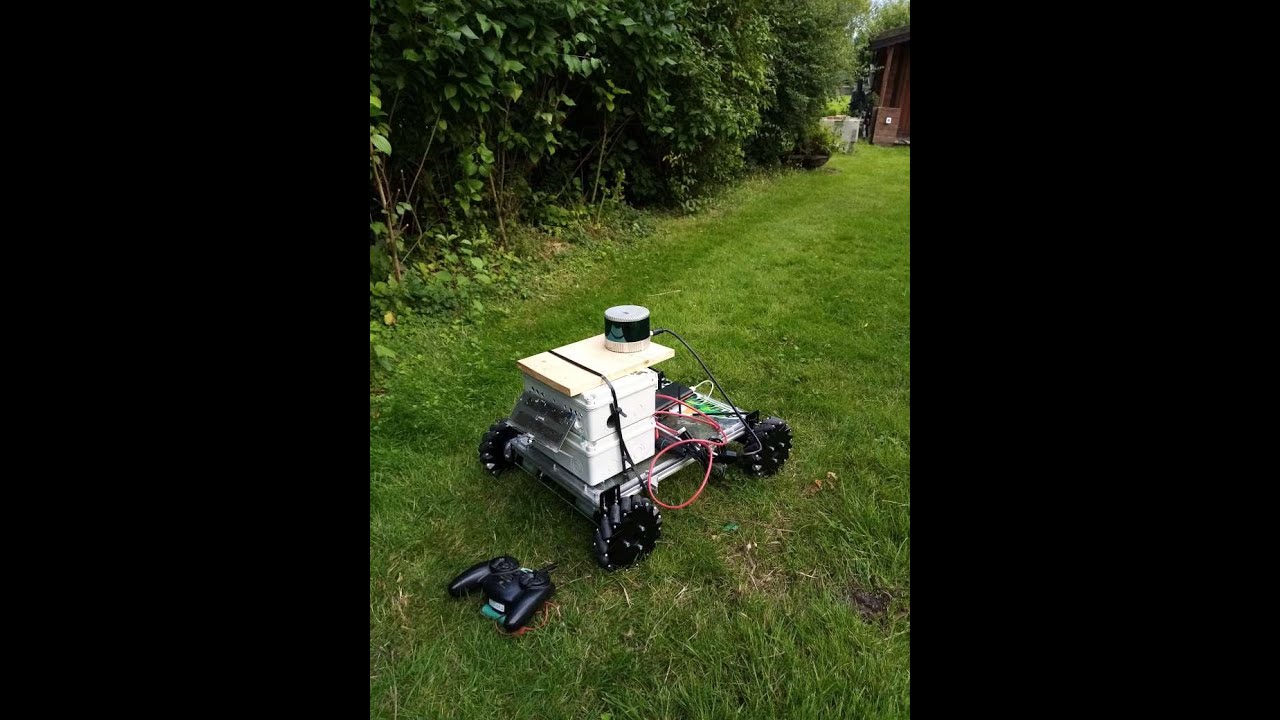 Testing 3D SLAM (LeGO-LOAM) in the garden using a LSLiDAR C16 (can run on a Raspberry/Banana PI)