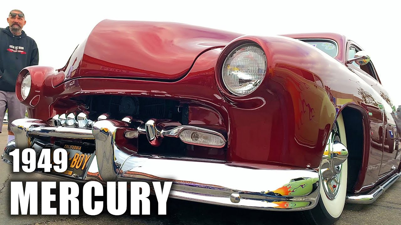 Chopped-and-Dropped 1949 Mercury Coupe • Lead Sled Custom Work Up Close