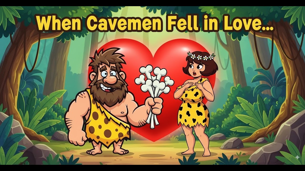 Ugh! Love – Funny Caveman & Cavewoman Stone Age Love Story | Cartoon Comedy Short