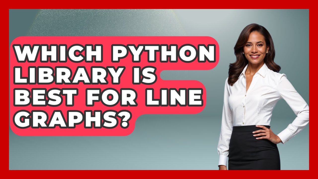 Which Python Library Is Best For Line Graphs? - Python Code School