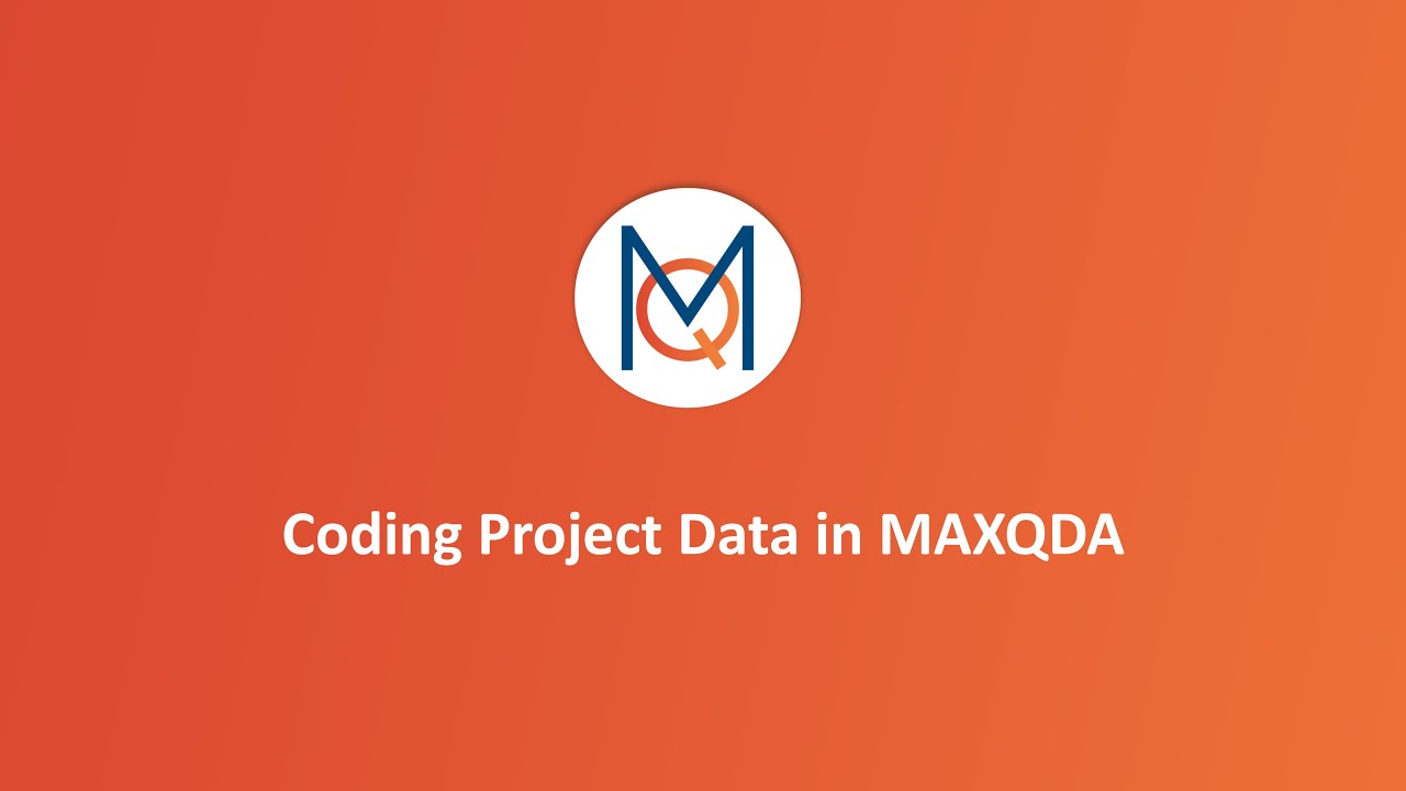 Webinar: Coding Project Data in MAXQDA